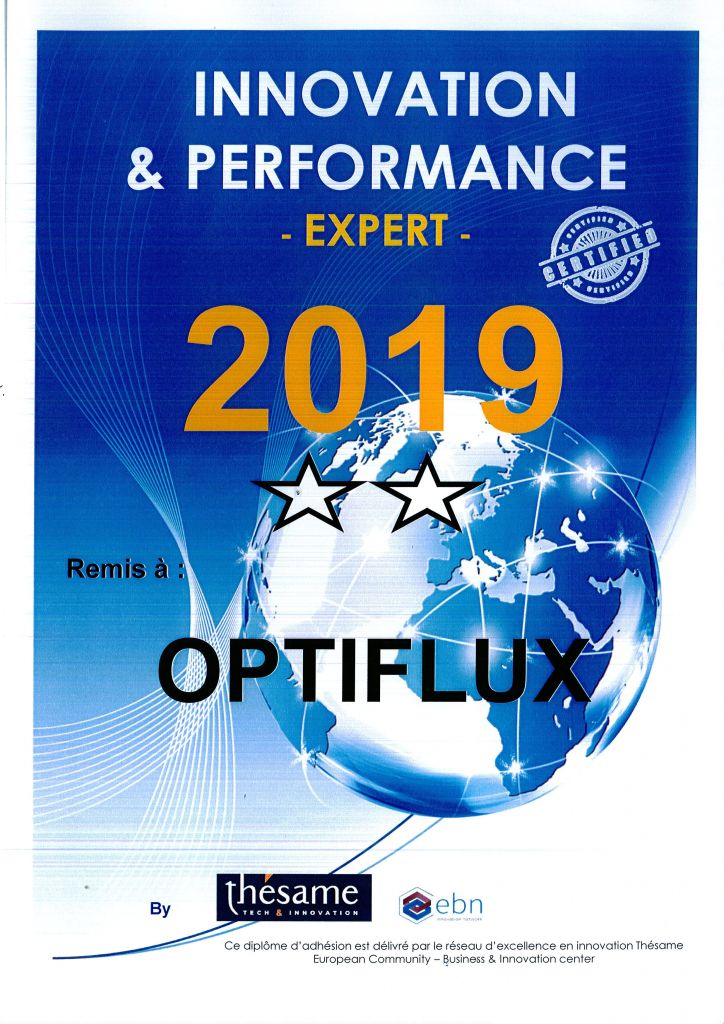 Optiflux rejoint le réseau Thésame des experts de l'innovation